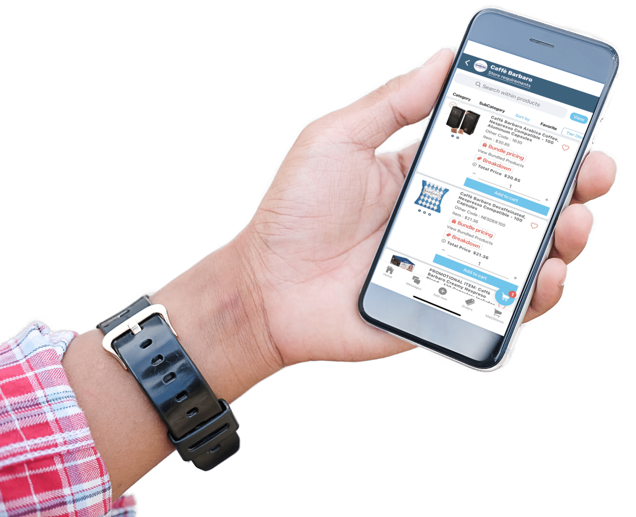 Messaging – B2B Ecommerce Solution - SABX